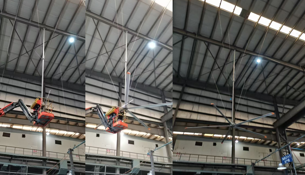 Installation requirements and precautions for HVLS Industrial Ceiling ...